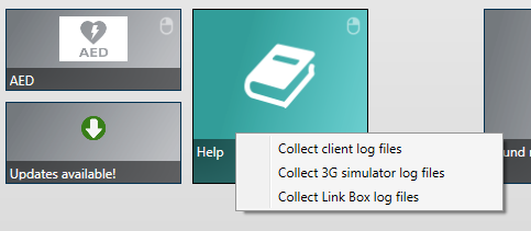 How to collect LLEAP and SimPad PLUS technical log files?