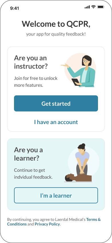 QCPR App - How to get started