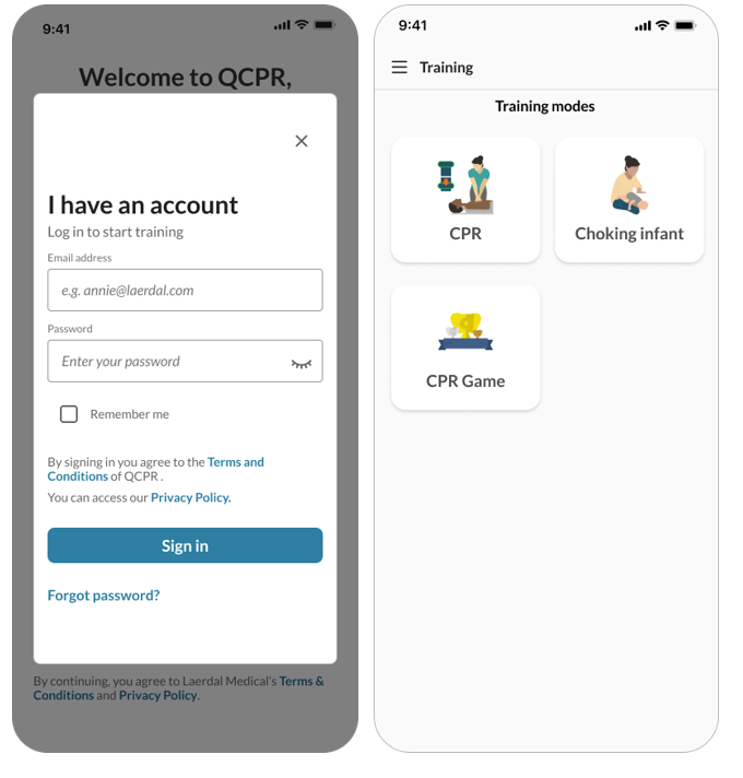 QCPR App - How to get started