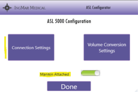 How to run a scenario with ASL 5000 Lung Solution?