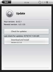 How to update my SimPad PLUS SkillReporter?