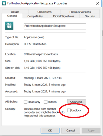 How to handle error message "Windows Defender SmartScreen prevented an ...