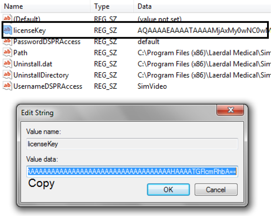 How to recover the license key from an Instructor Application where a ...