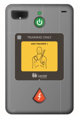 How to update AED Trainer 3 software or change scenario parameters?