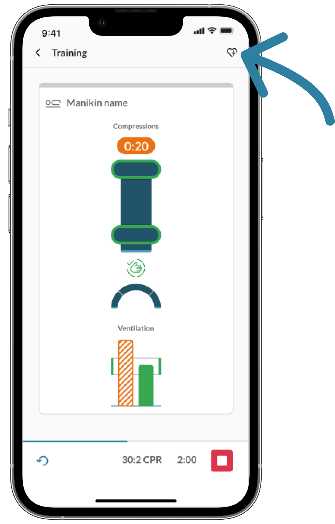 QCPR App - How to get started with AED Trainer