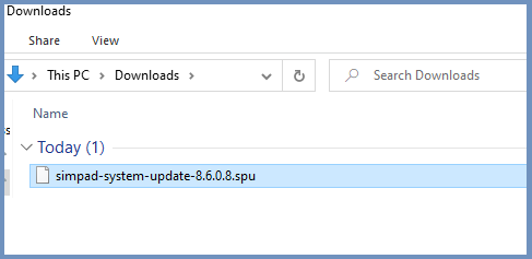 How to update SimPad PLUS and LinkBox PLUS
