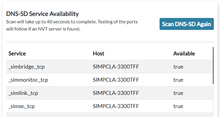 Network Validator Tool (NVT)
