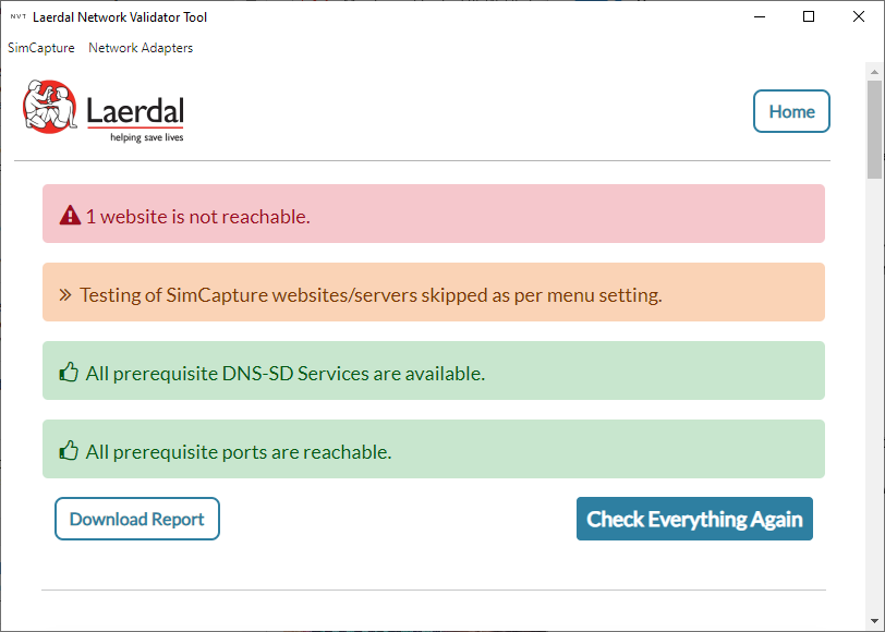 Network Validator Tool (NVT)